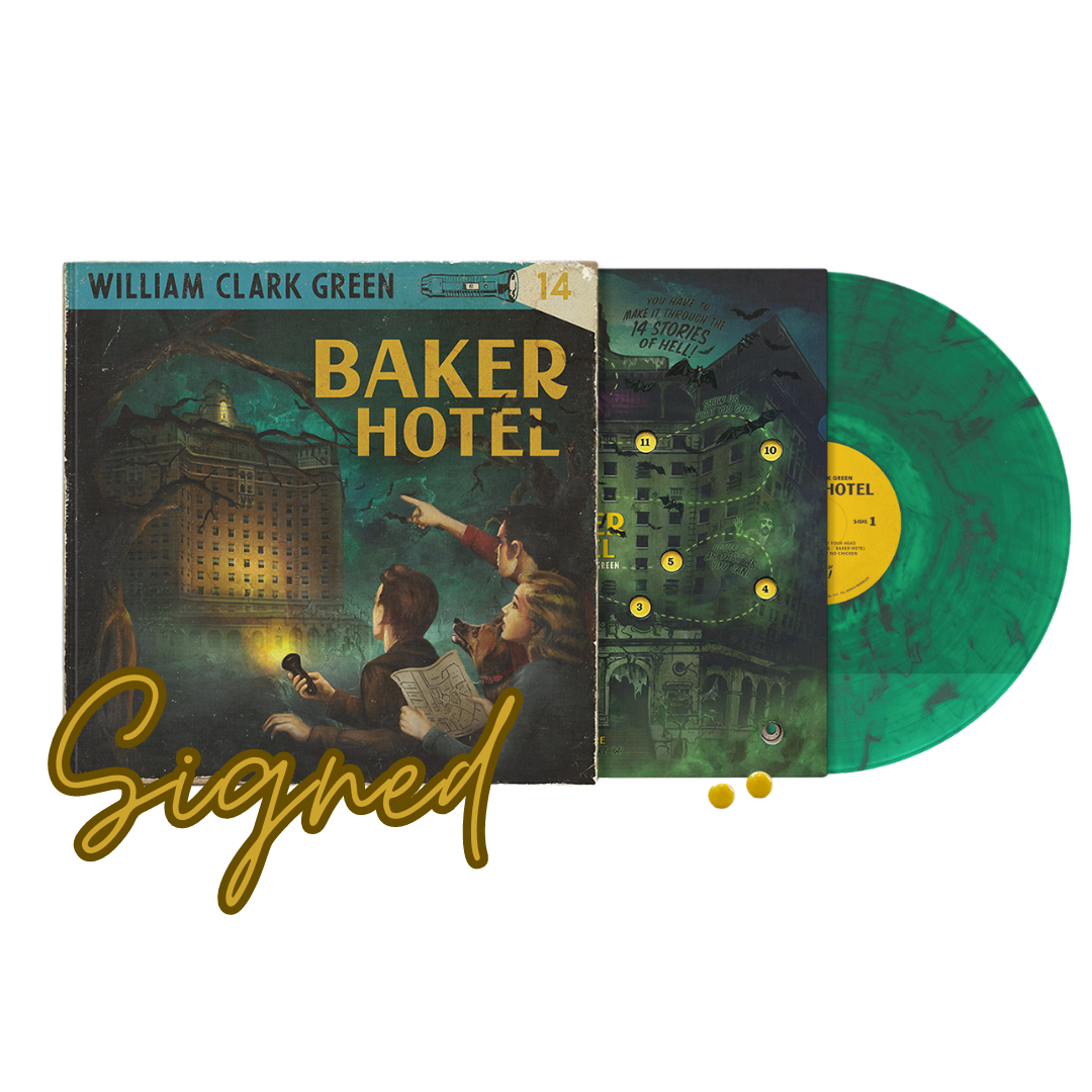 2023 William Clark Green Limited Edition Baker Hotel Vinyl – William Clark Green Official ...